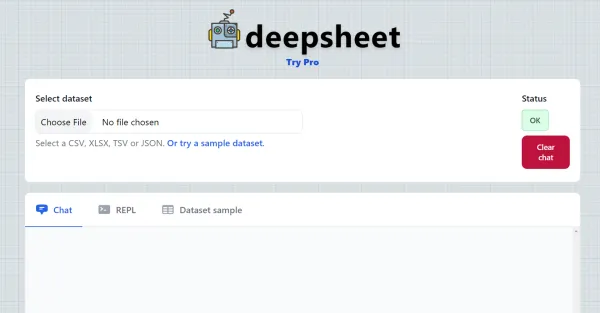 Deepsheet ai tool • ANYFP